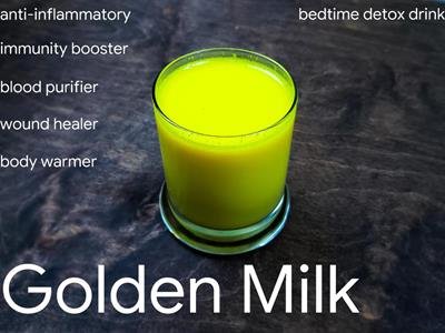 Turmeric milk | Ayurveda golden milk recipe | Turmeric milk benefits ...