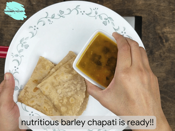 Barley roti | Barley chapati | Health benefits of barley | Is barley ...