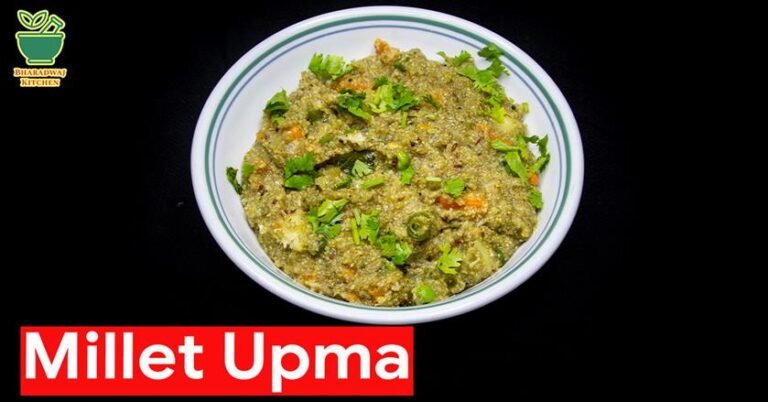 Millet Upma | Bajra Upma | Benefits Of Bajra | Recipes of Bajra | Easy Millet Recipes ...